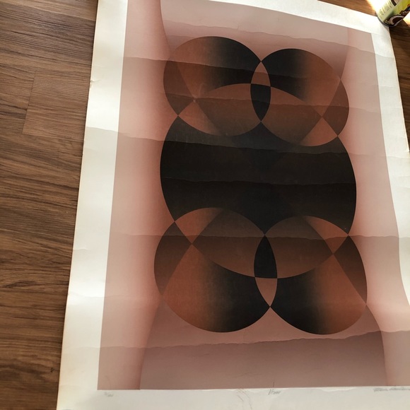 Mark Rowland | Wall Decor | Mark Rowland Serigraph Visage 9630 | Poshmark